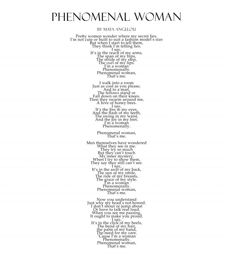 Phenomenal Woman - Carnegie Visual Arts Center